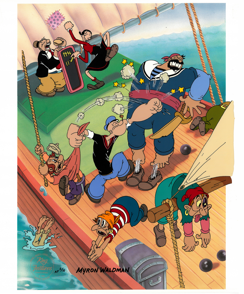 Mutiny Hand Painted Cel