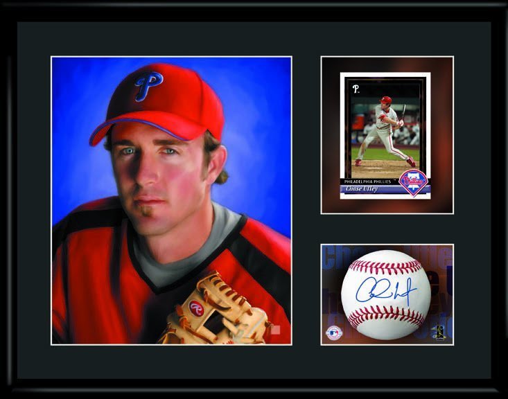Chase Utley #2 Collectible Lithograph - Classic Moments