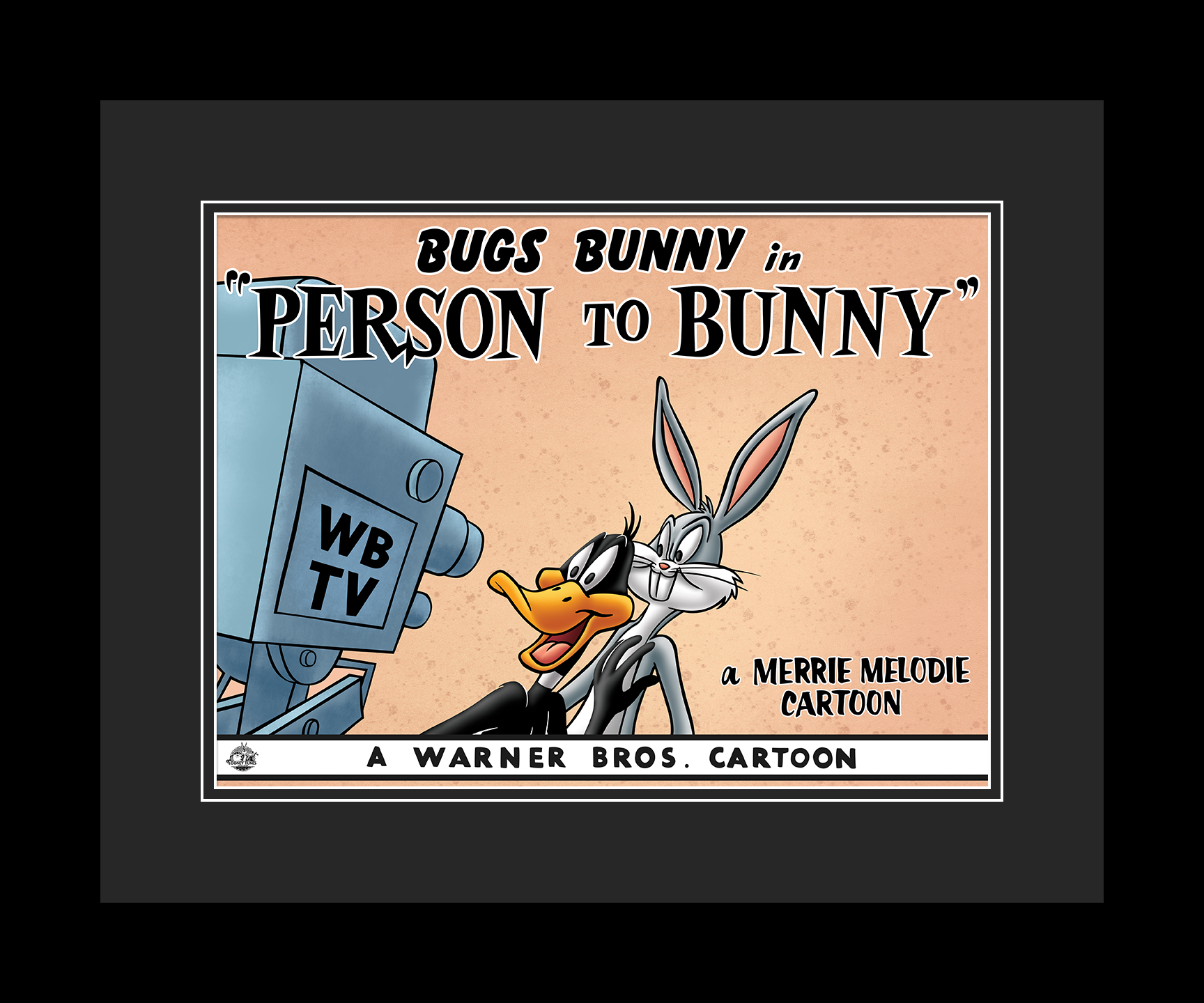 People Are Bunny 16x20 Lobby Card Giclee