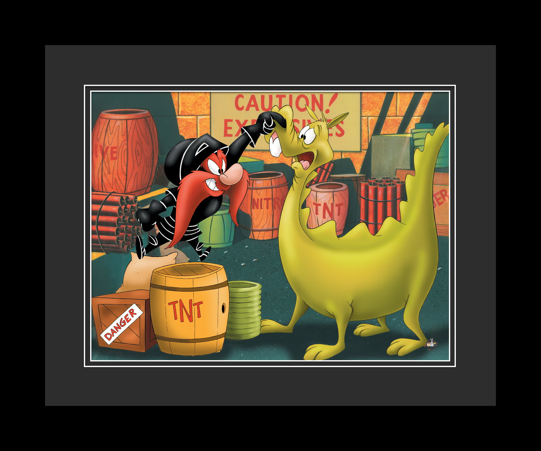 Stupid Dragon Yosemite Sam Giclee