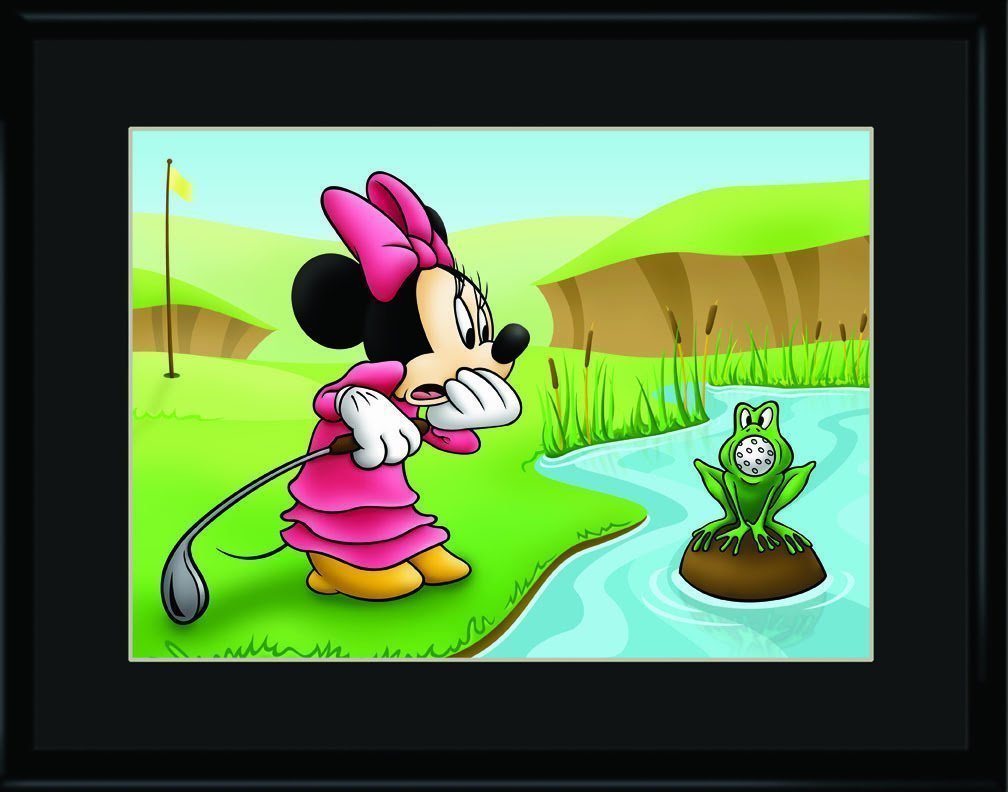 Minnie Mouse Golfing