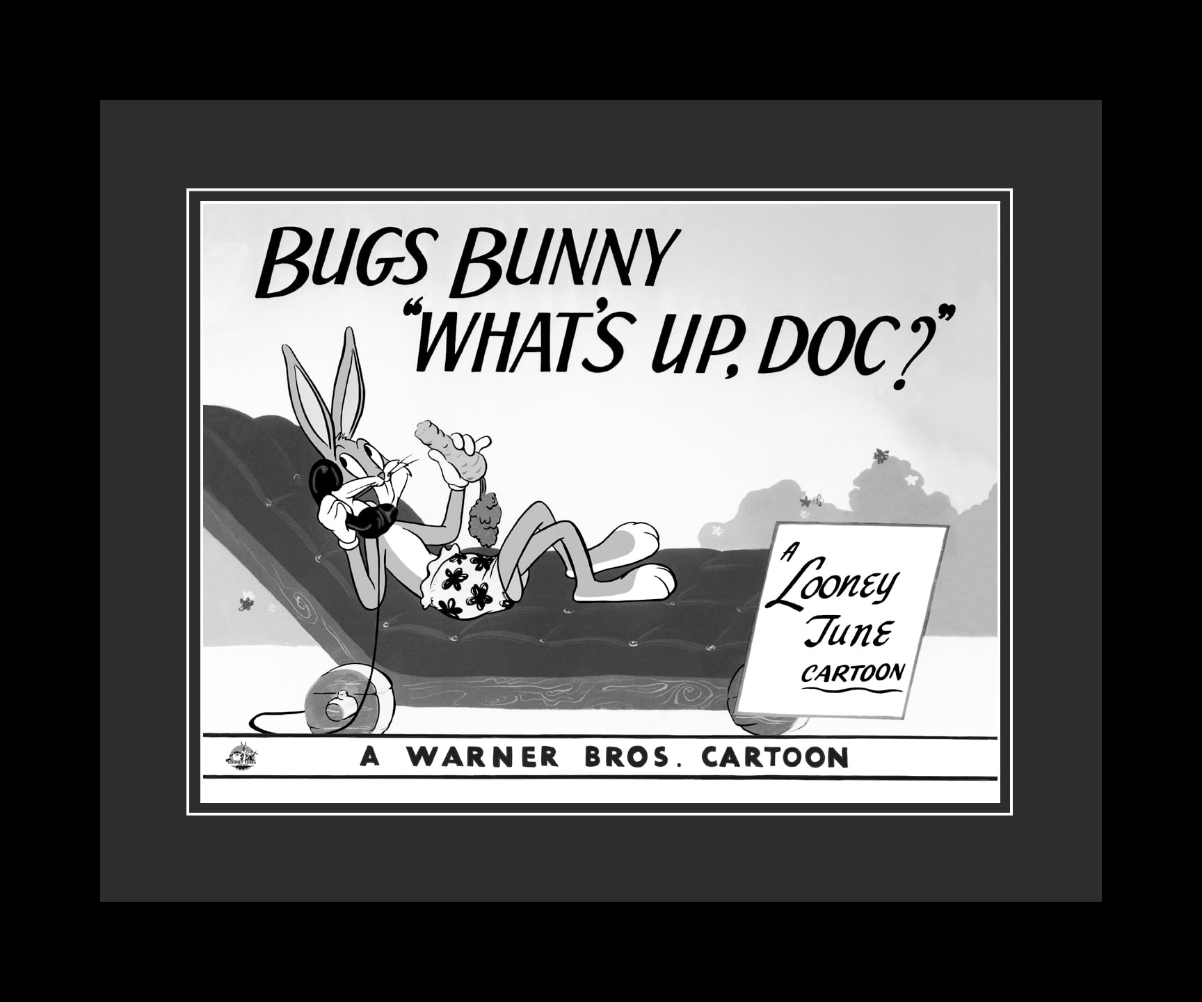 Warner Bros. What's Up Doc? Giclee