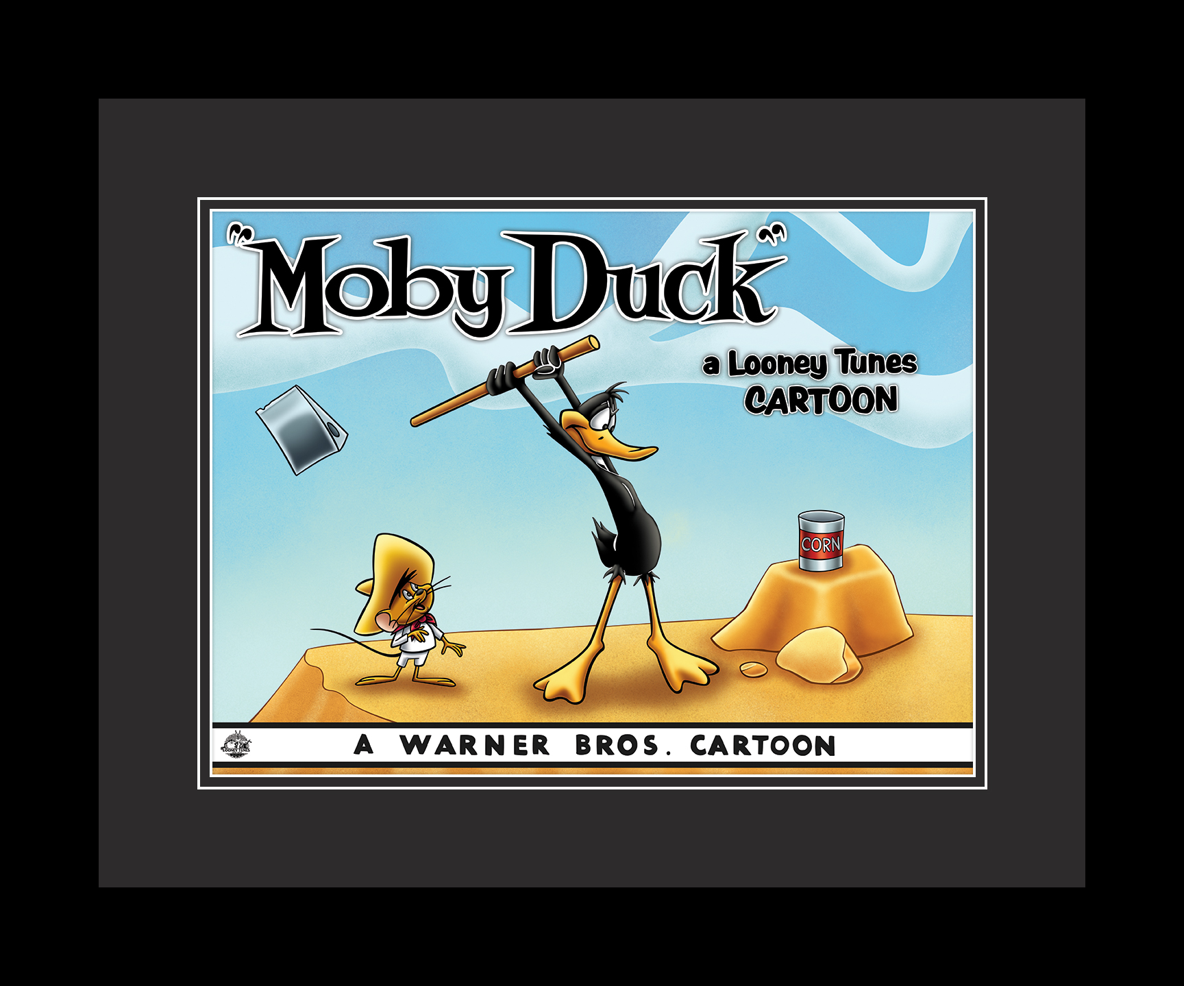 Moby Duck - Framed Warner Bros. Fine Art Giclee - Classic Moments