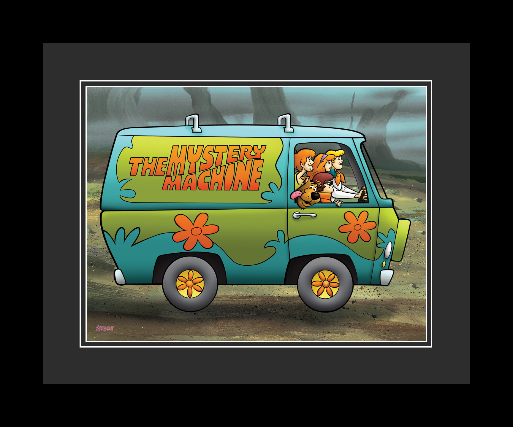 Mystery Machine - Scooby-Doo - Framed Fine Art Giclee - Classic Moments