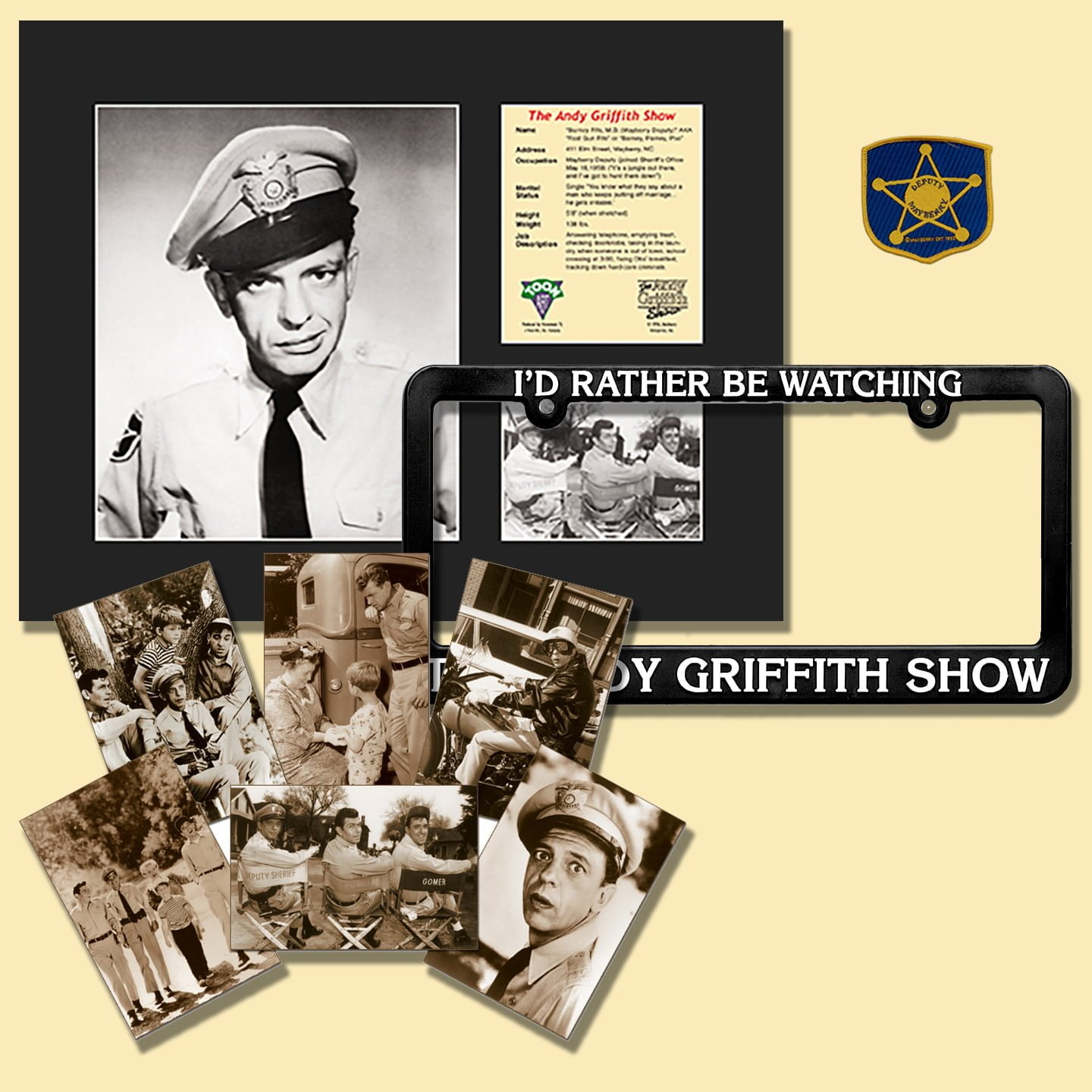 Barney Fife - Bundle 4 Pieces - #1 - Classic Moments