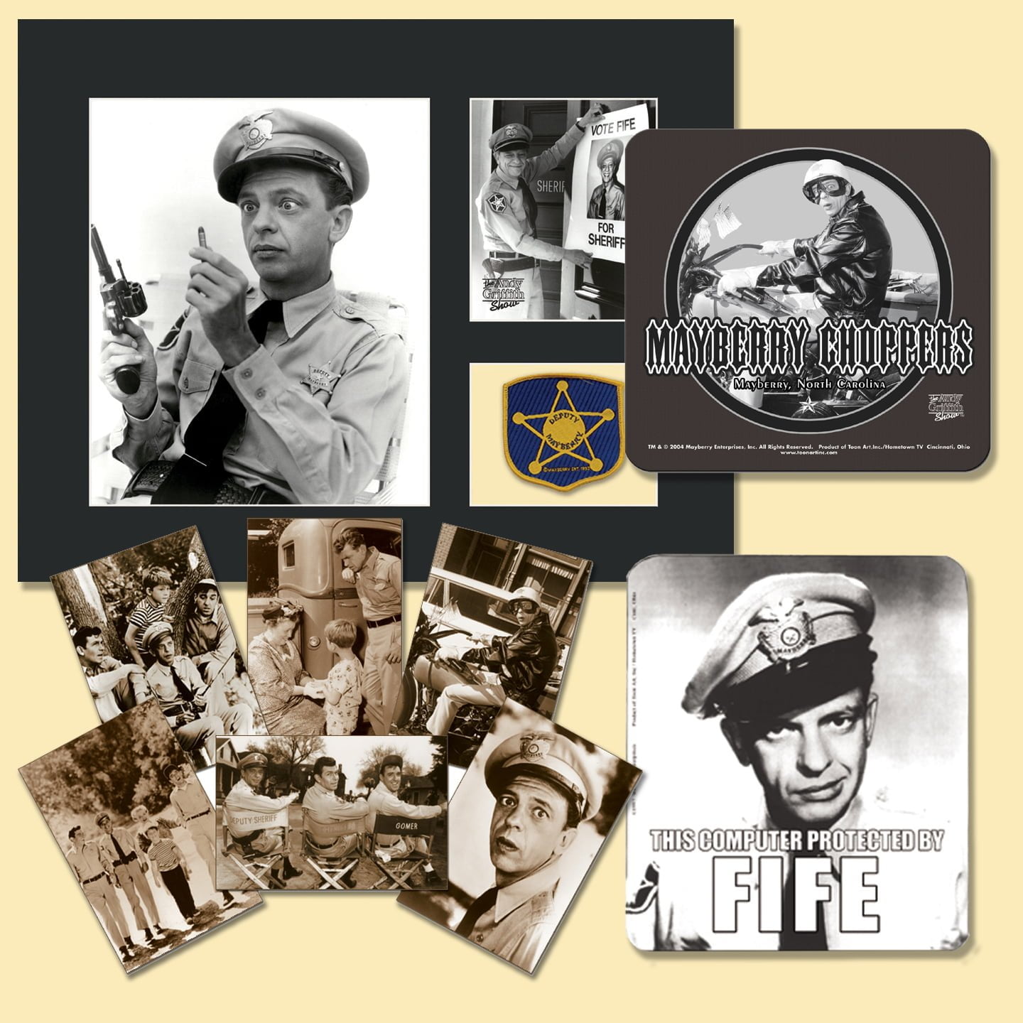 Barney Fife - Bundle 4 Pieces - #2 - Classic Moments