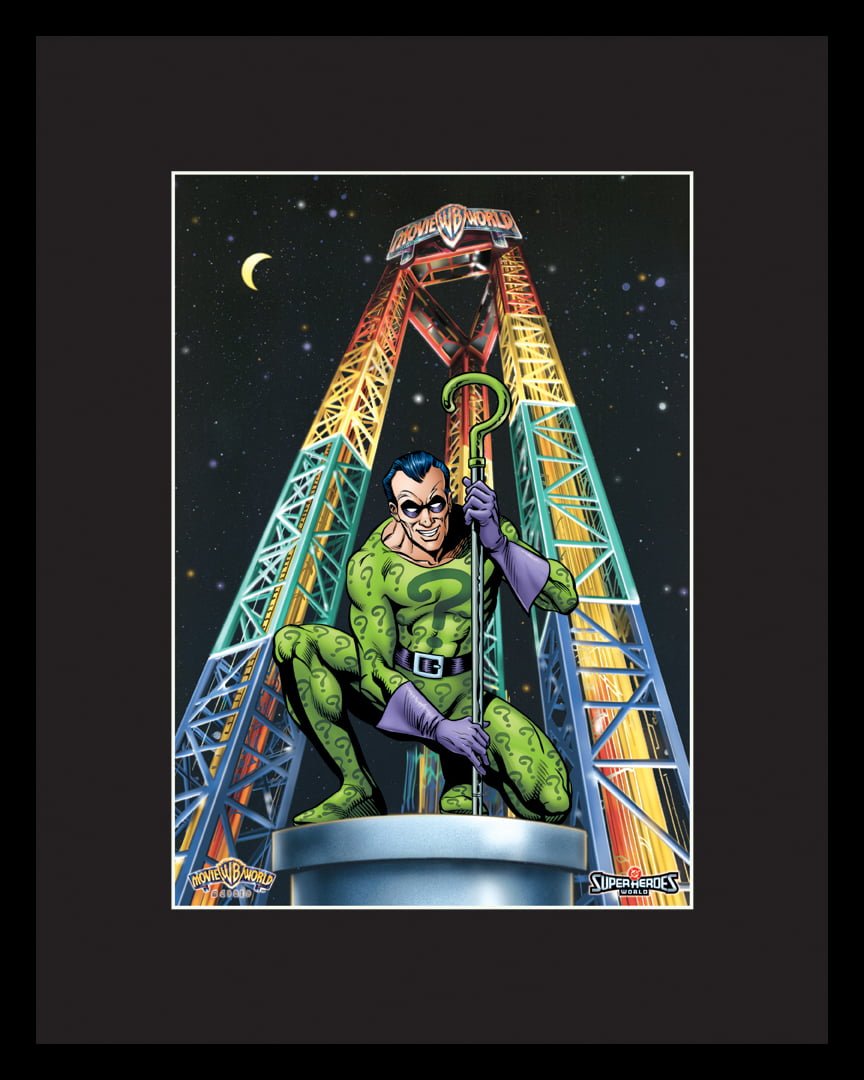 The Riddler - Framed Lithograph - Classic Moments