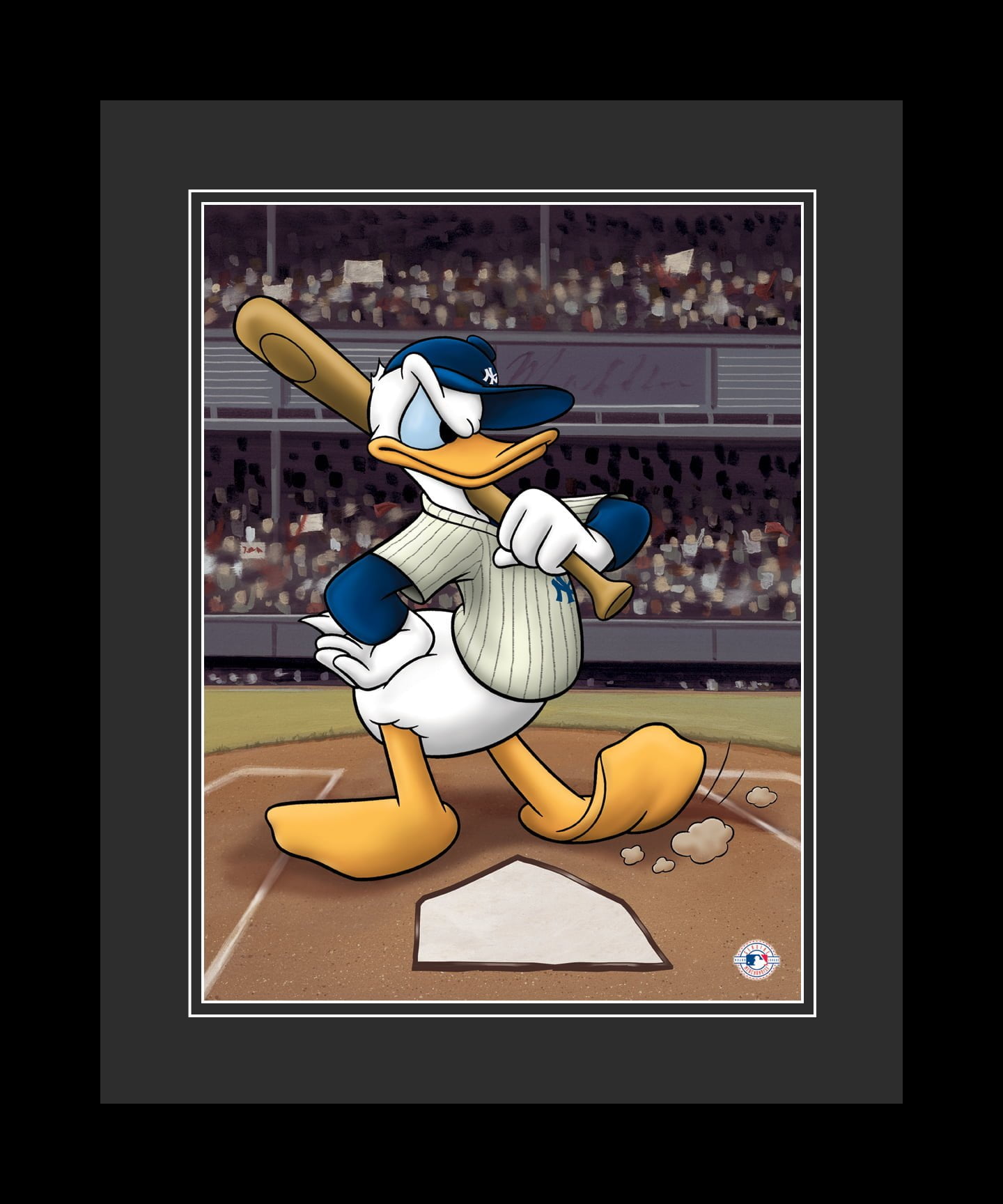 Donald Duck - Framed New York Yankees Giclee - Classic Moments