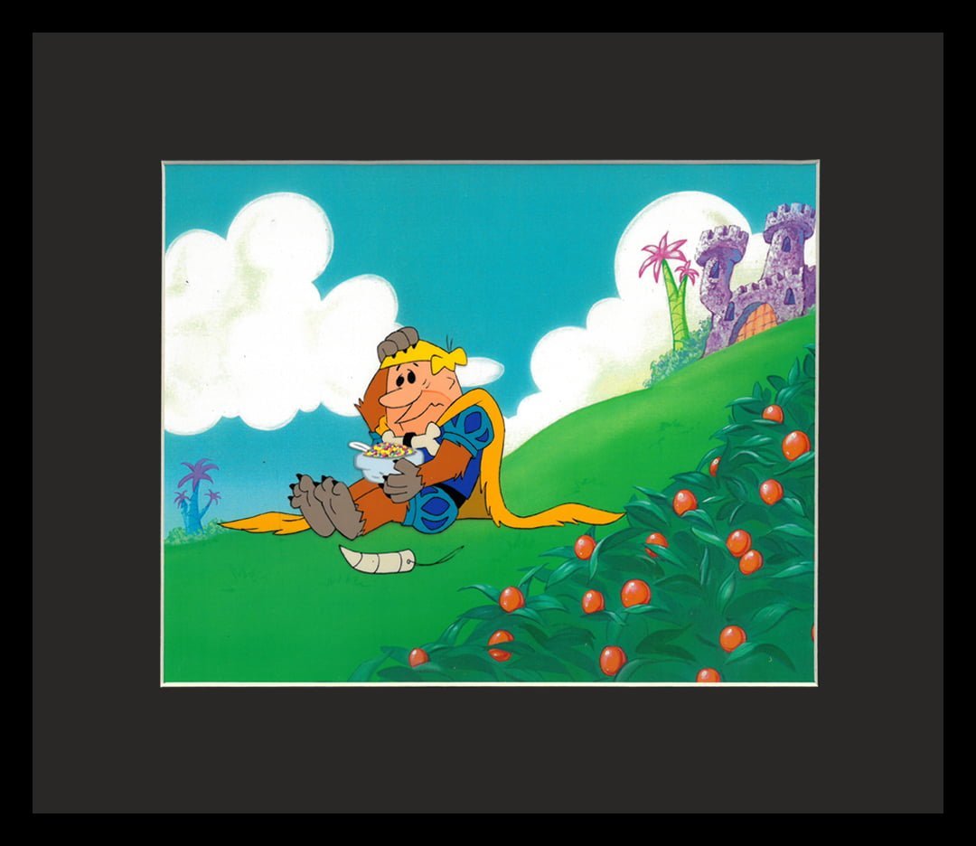 Flintstones - Barney Rubble-Original Production Cel- Framed - Classic ...