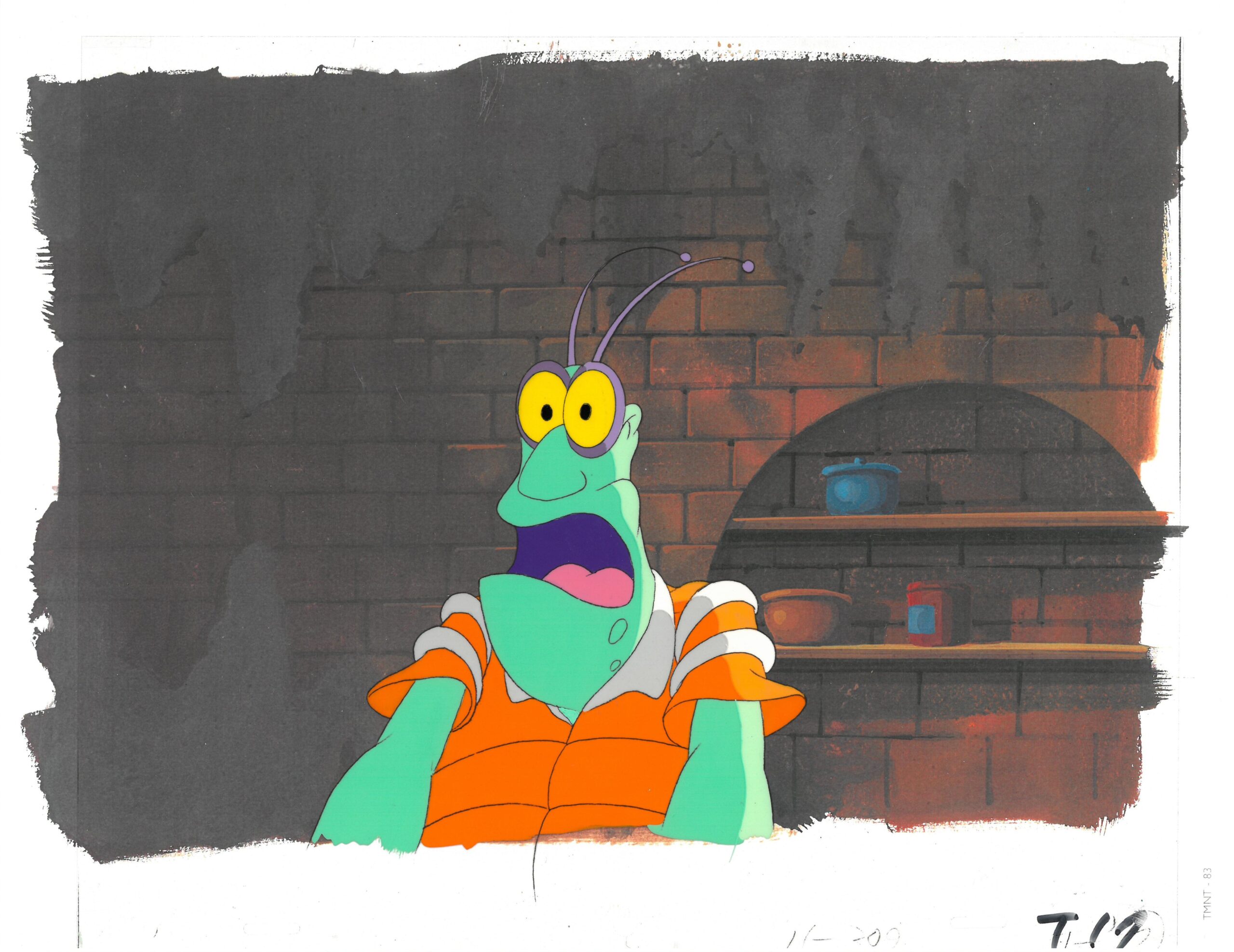 A TMNT Original Production Cel - Classic Moments