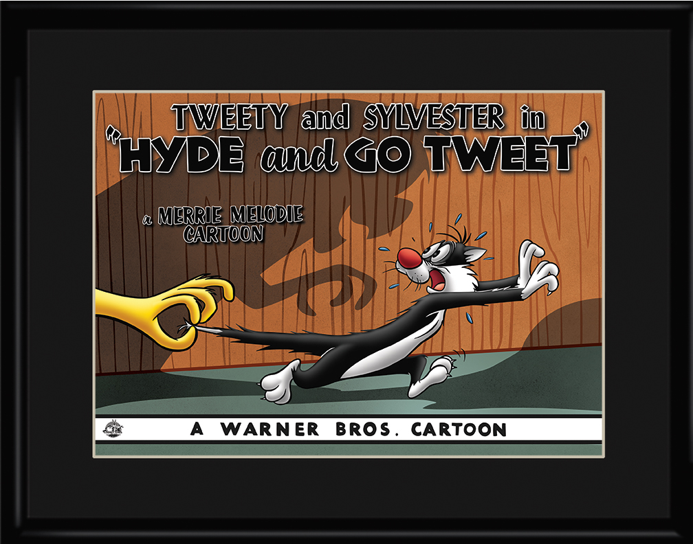 Hyde and Go Tweet - Warner Bros. Lobby Card - Framed Limited Edition ...