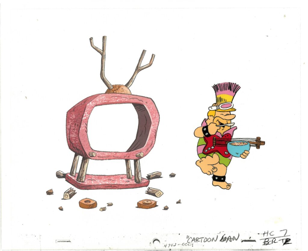 Flintstones - Barney Rubble-Original Production Cel - Classic Moments