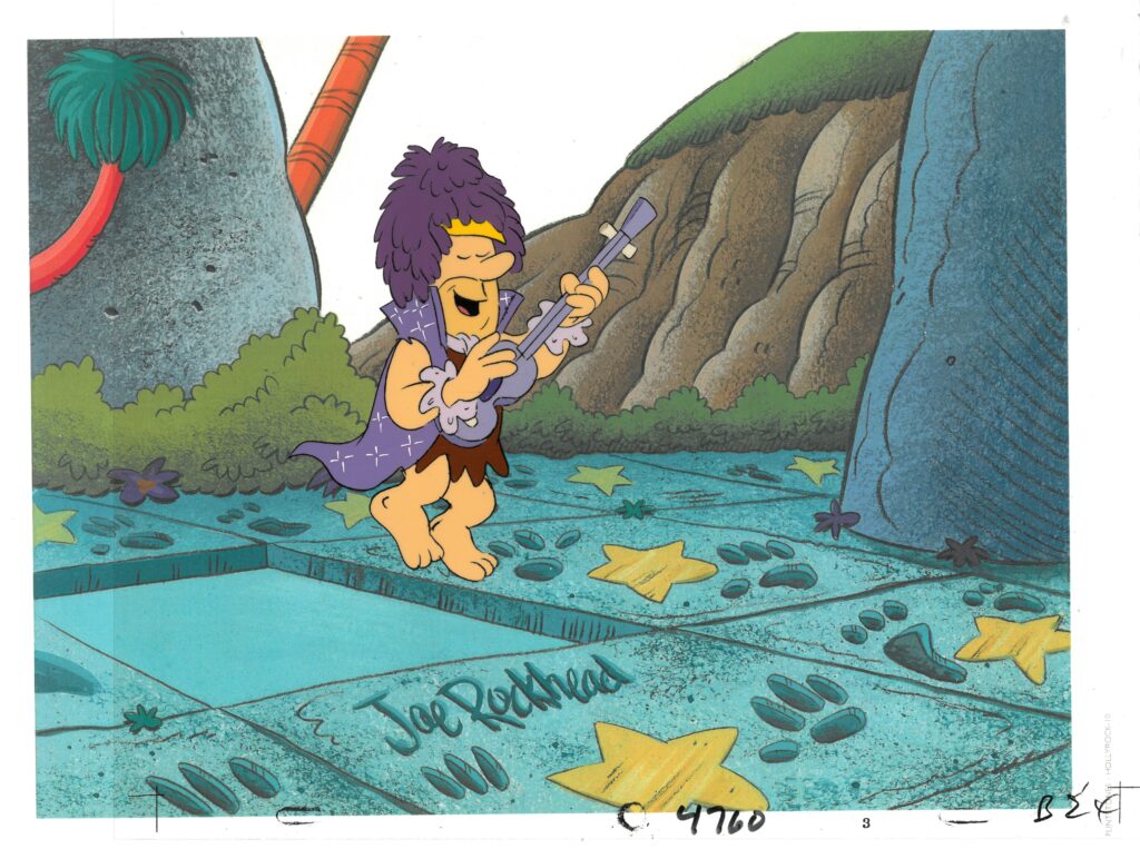 Flintstones - Barney Rubble-Original Production Cel/Drawing - Classic ...