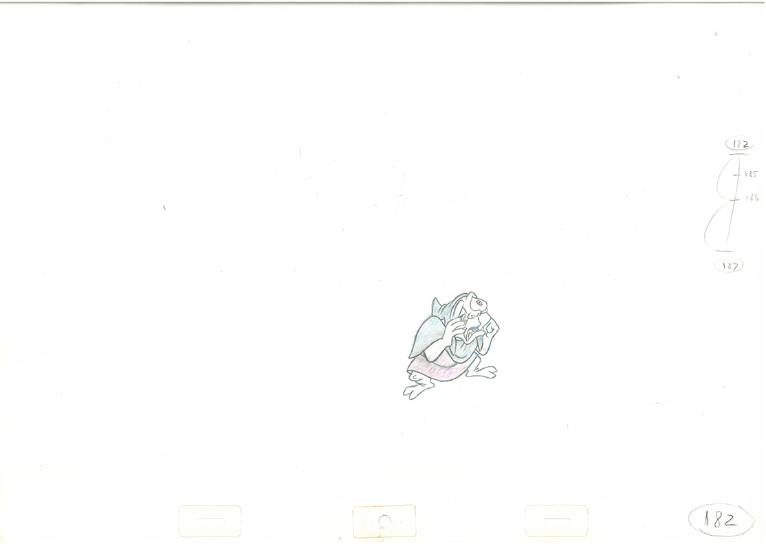 Creeper-2 Original Production Disney Drawings from the Black Cauldron ...