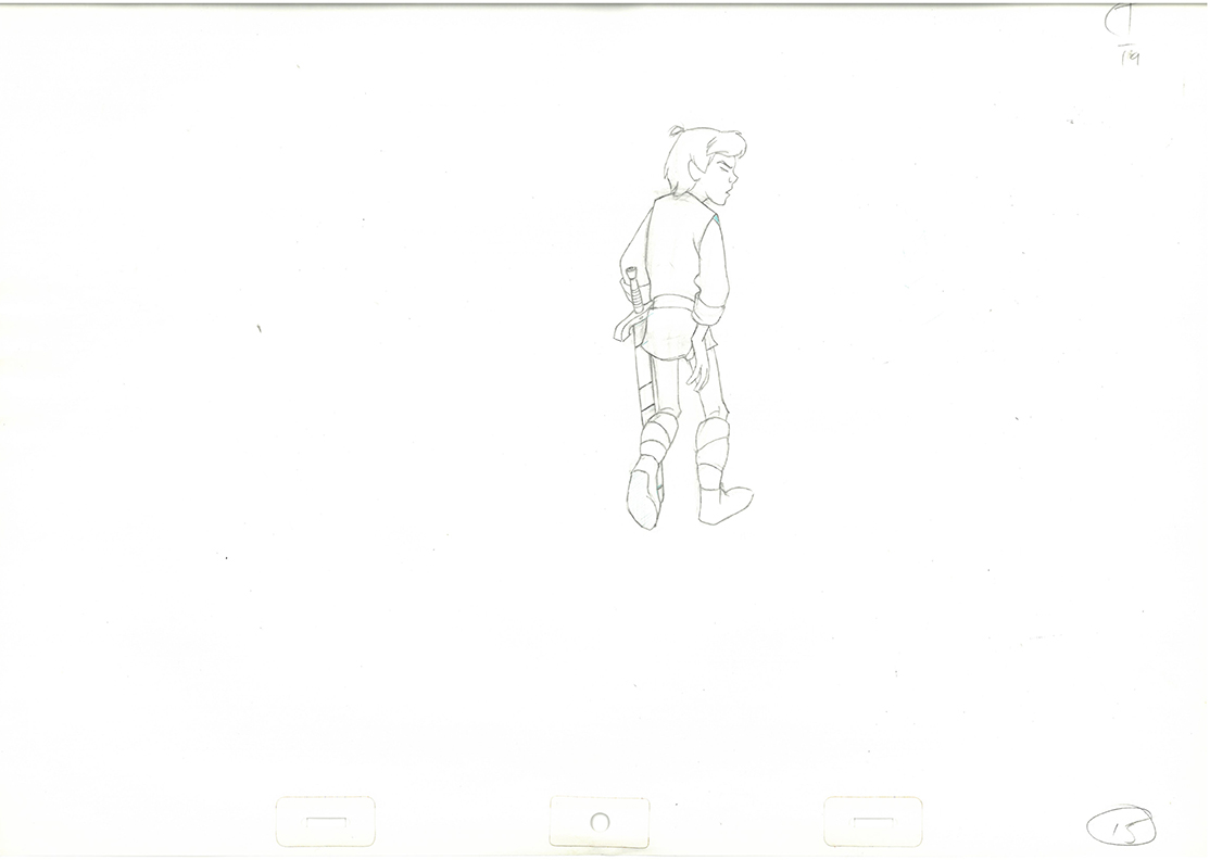 Taran-3 Original Production Disney Drawings from the Black Cauldron ...