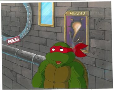 Raphael -A TMNT Original Production Cel with Official MWS Seal ...