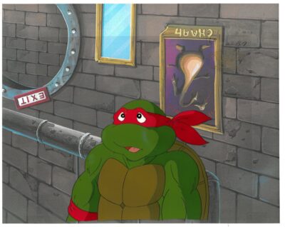 Raphael -A TMNT Original Production Cel with Official MWS Seal ...